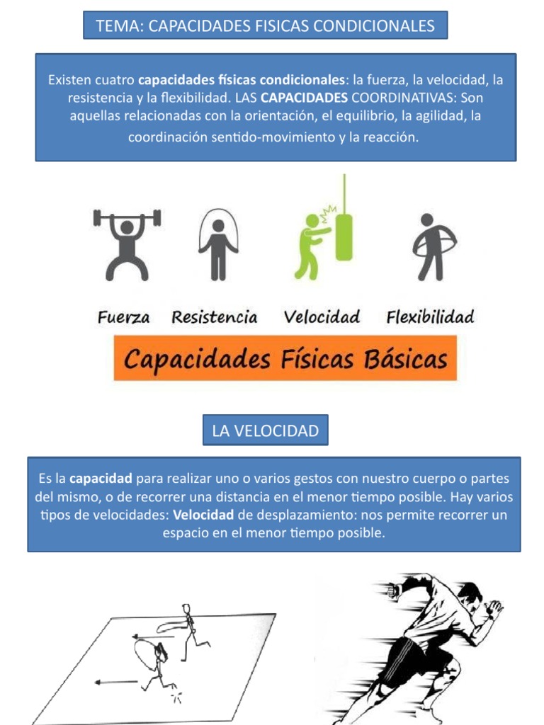 Clase 1 Capacidades Fisicas Condicionales | PDF