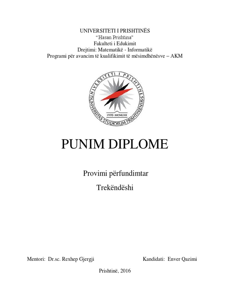 Gjeometria Per Gjimnaz Matematikor | PDF