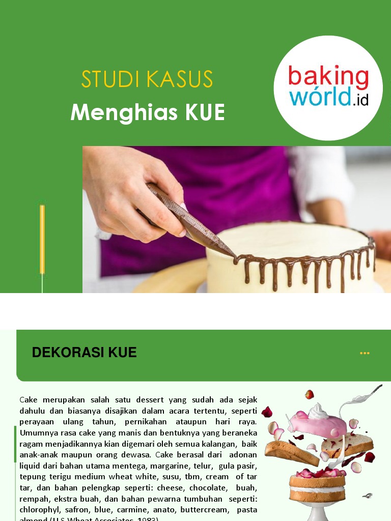 Contoh Pembuatan Kue | PDF