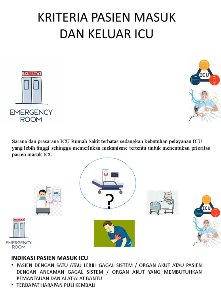 Kriteria Pasien Masuk Dan Keluar Icu | PDF