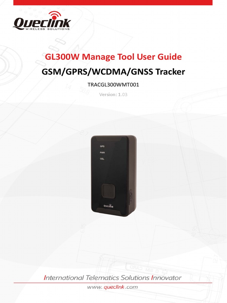 GL300W Manage Tool User Guide - V1.03 | PDF | Microsoft Windows | Menu (Computing)