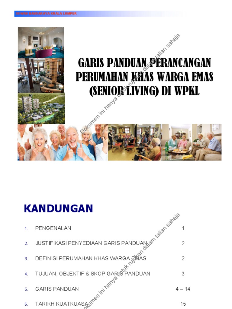 JPRB GP Perumahan Warga Emas | PDF