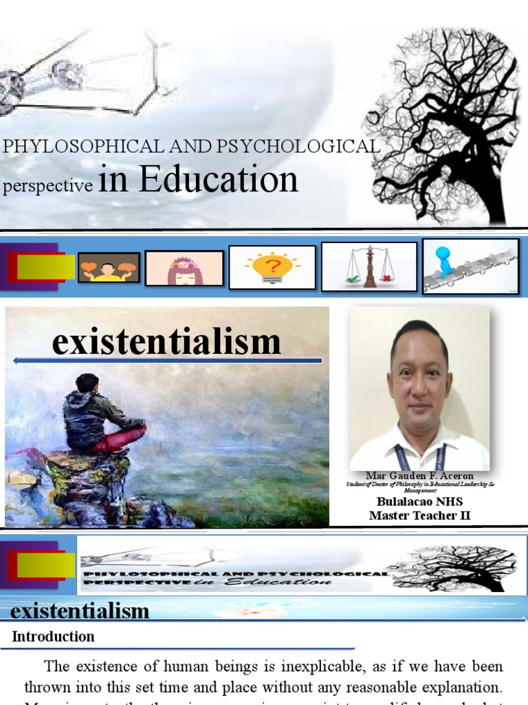 Existentialism | PDF | Existentialism | Philosophy Of Education