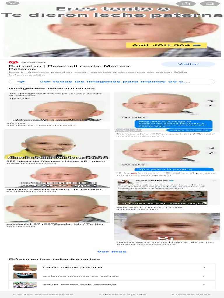 Memes de Calvos - Buscar Con Google | PDF | ciberespacio | Red mundial