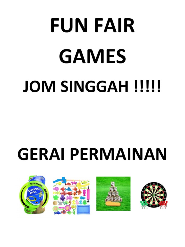 Fun Fair Games | PDF