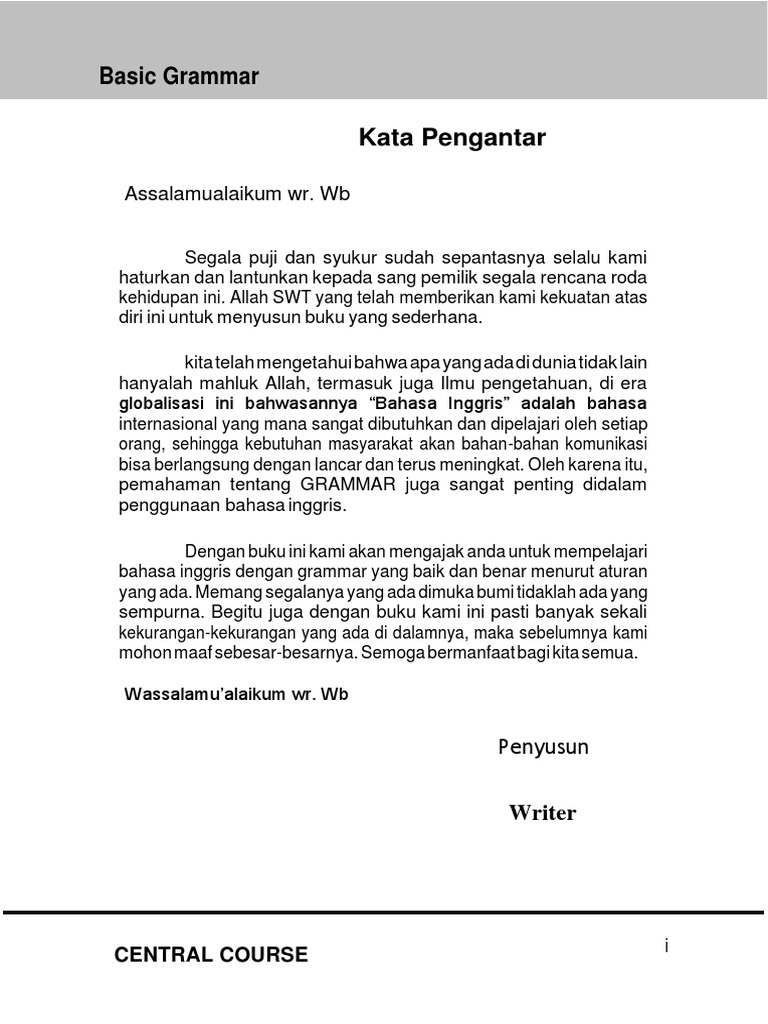 Modul Grammar Basic Fixed | PDF