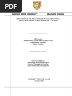 Sample SIP 2022 2028 | PDF | Evaluation | Teachers