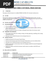 Document Control Procedure Example | PDF | Document | Specification ...