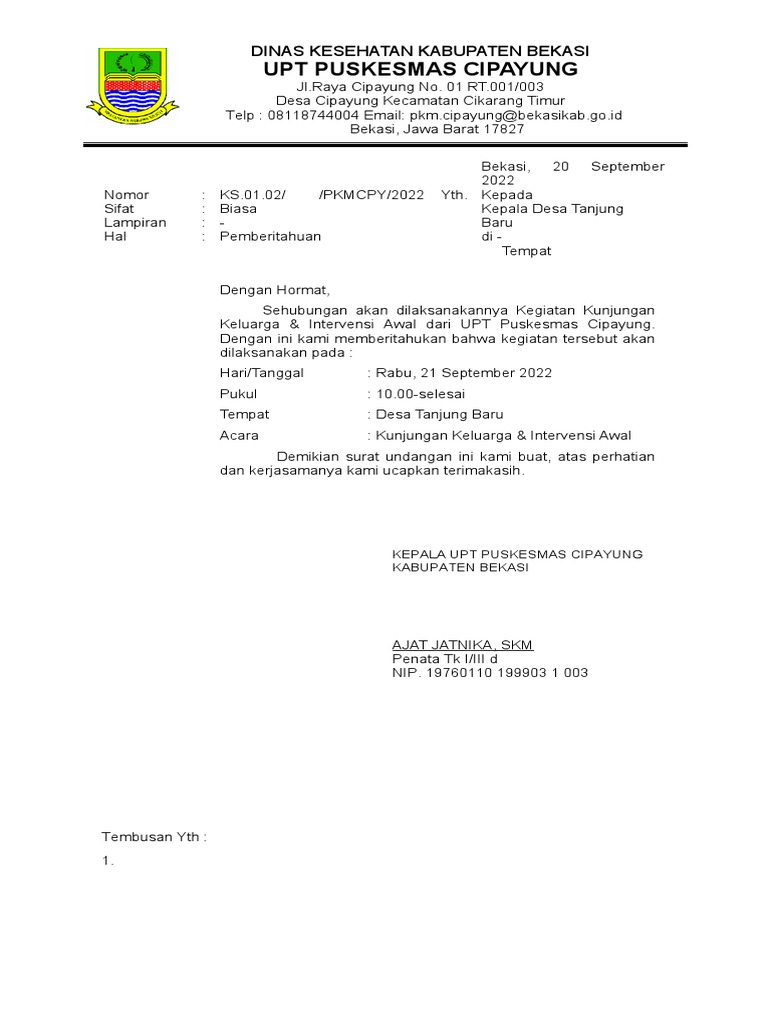 Surat Undangan Calon Jemaah Haji | PDF