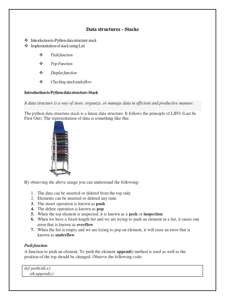 CSC KV CHN - Stack With Worksheet | PDF | Formal Methods | Computer Data