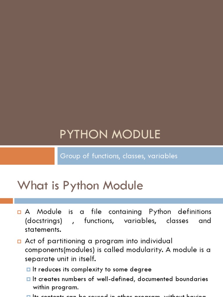 17 Python Modules 2 Unlocked | PDF | Mean | Trigonometric Functions