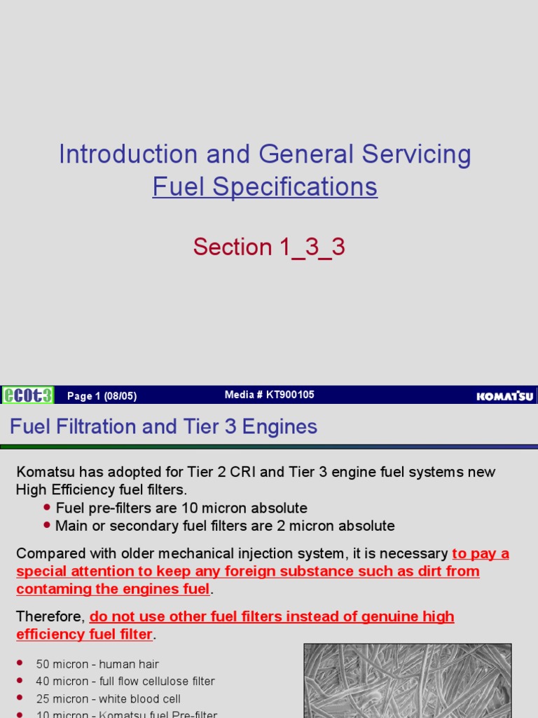 Fuel Specifications | PDF | Diesel Engine | Diesel Fuel