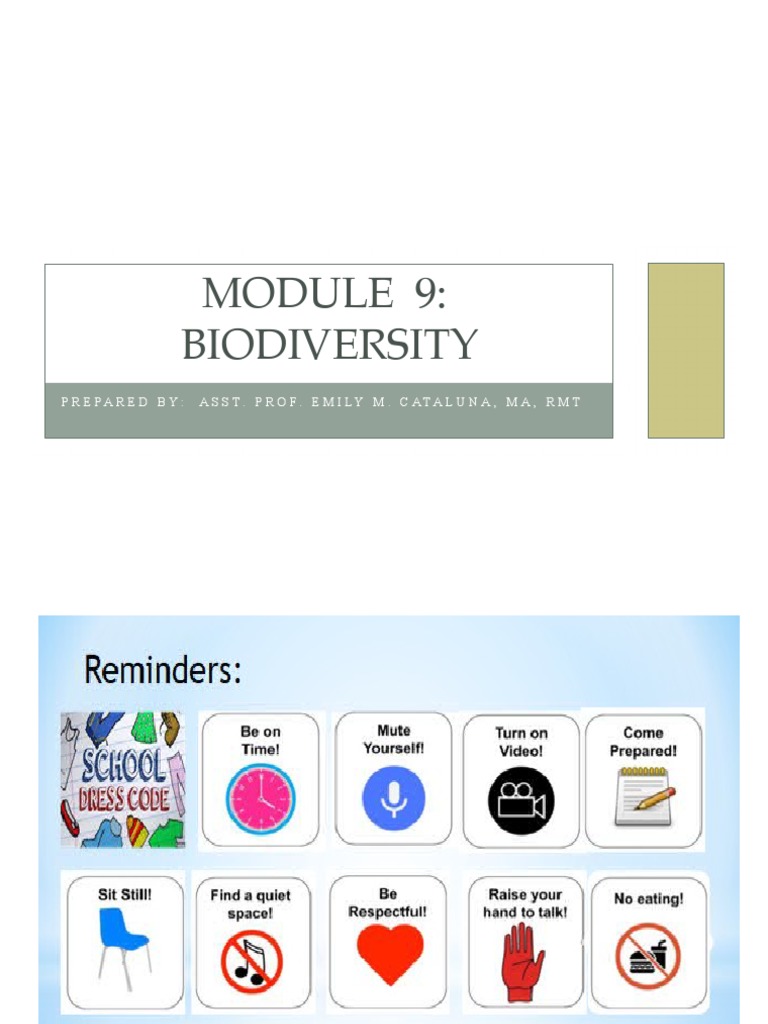 Module 9 - Biodiversity | PDF | Biodiversity | Genetically Modified ...