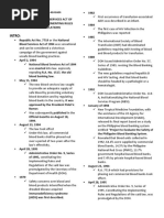 RA 7719 New | PDF | Blood Transfusion | Blood Donation