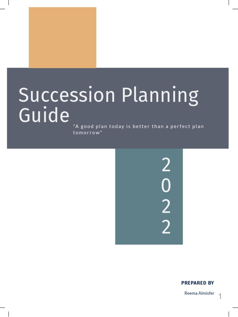 Succession Planning Guide 1664897488 | PDF | Psychometrics | Goal