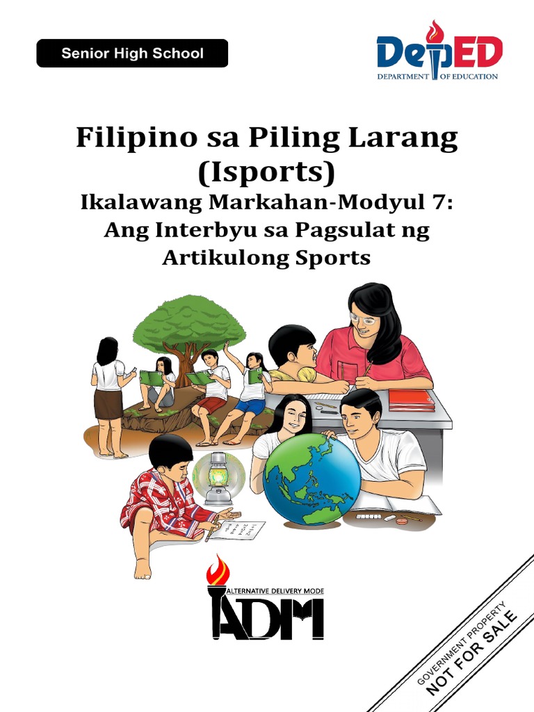 Filipino Sa Piling Larang Isports - Module 7 | PDF