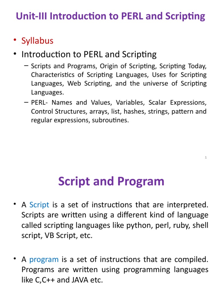 Unit 3 | PDF | Scripting Language | Regular Expression