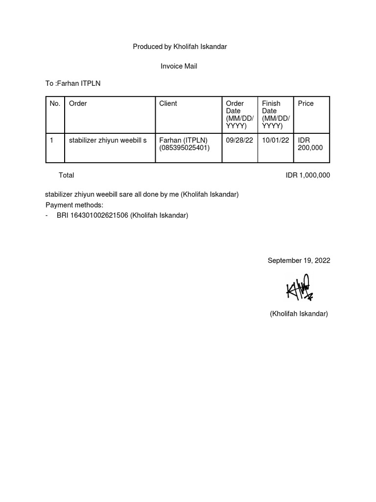 Invoice Stabilizer | PDF
