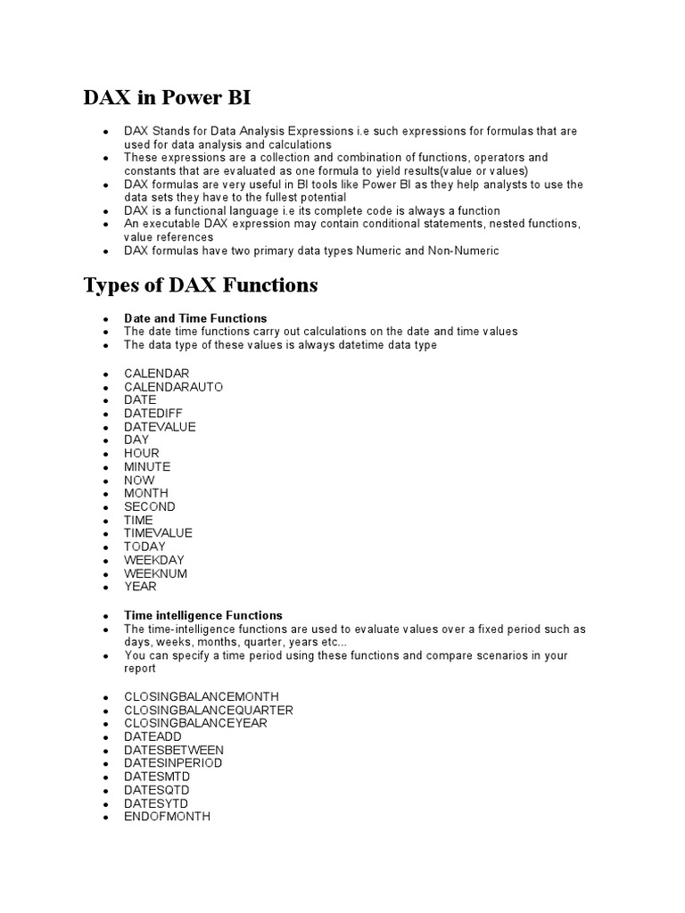 Dax In Power Bi Pdf Computer Programming Computing 0789