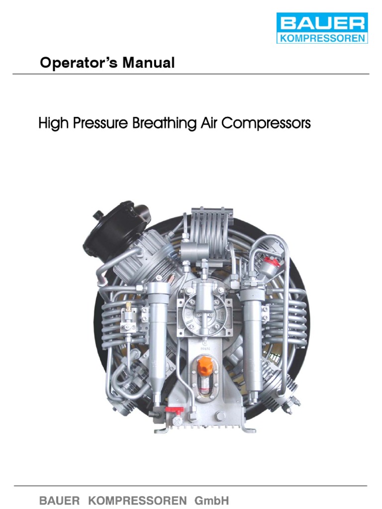 BAUER Operations Manual | PDF