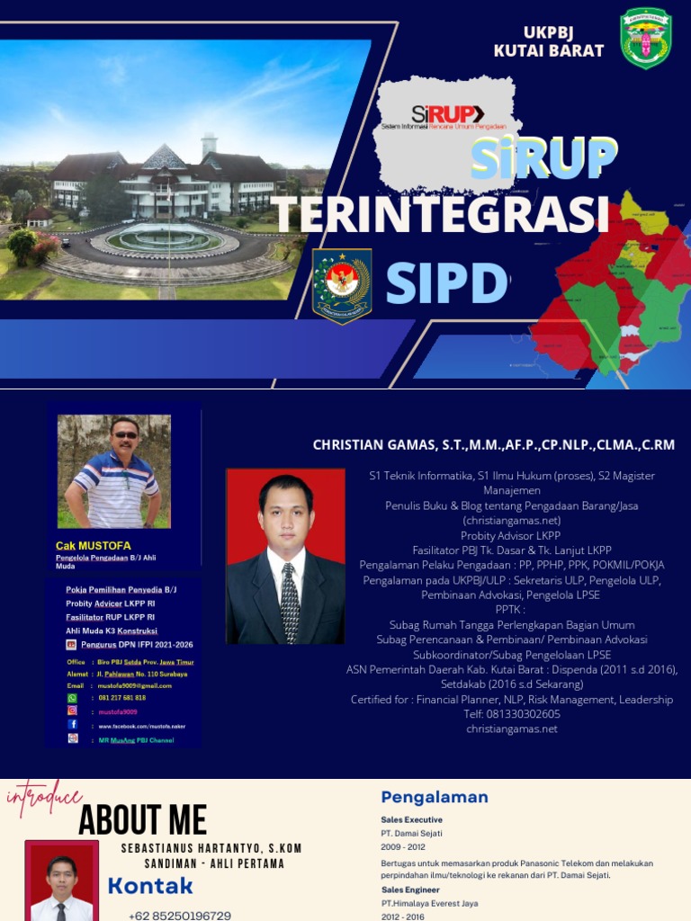 Materi Integrasi RUP Dengan SIPD Fix | PDF