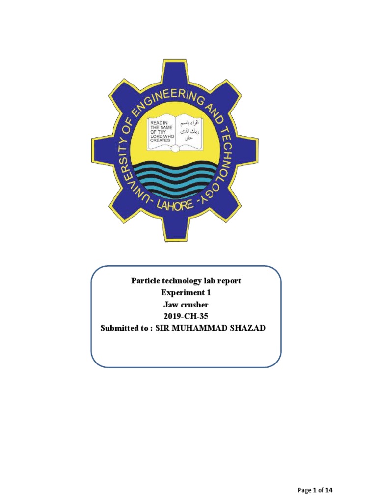 PT Lab REPORT 2019ch35 | PDF