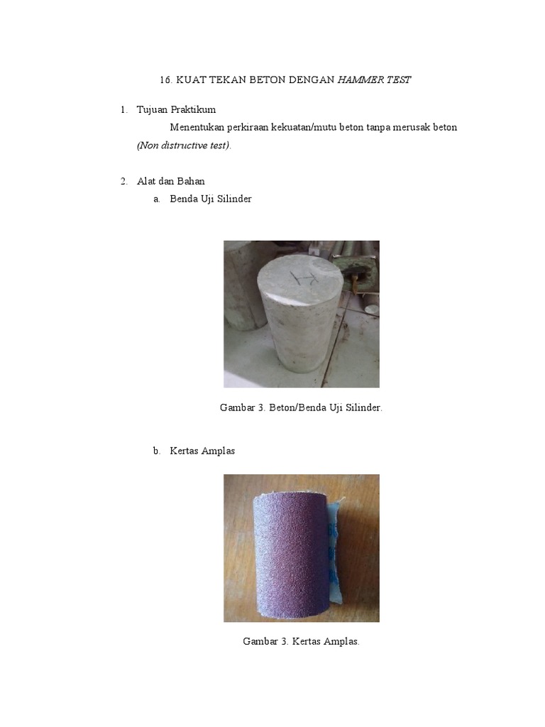 Kuat Tekan Beton Dengan CTM | PDF | Teknologi & Rekayasa