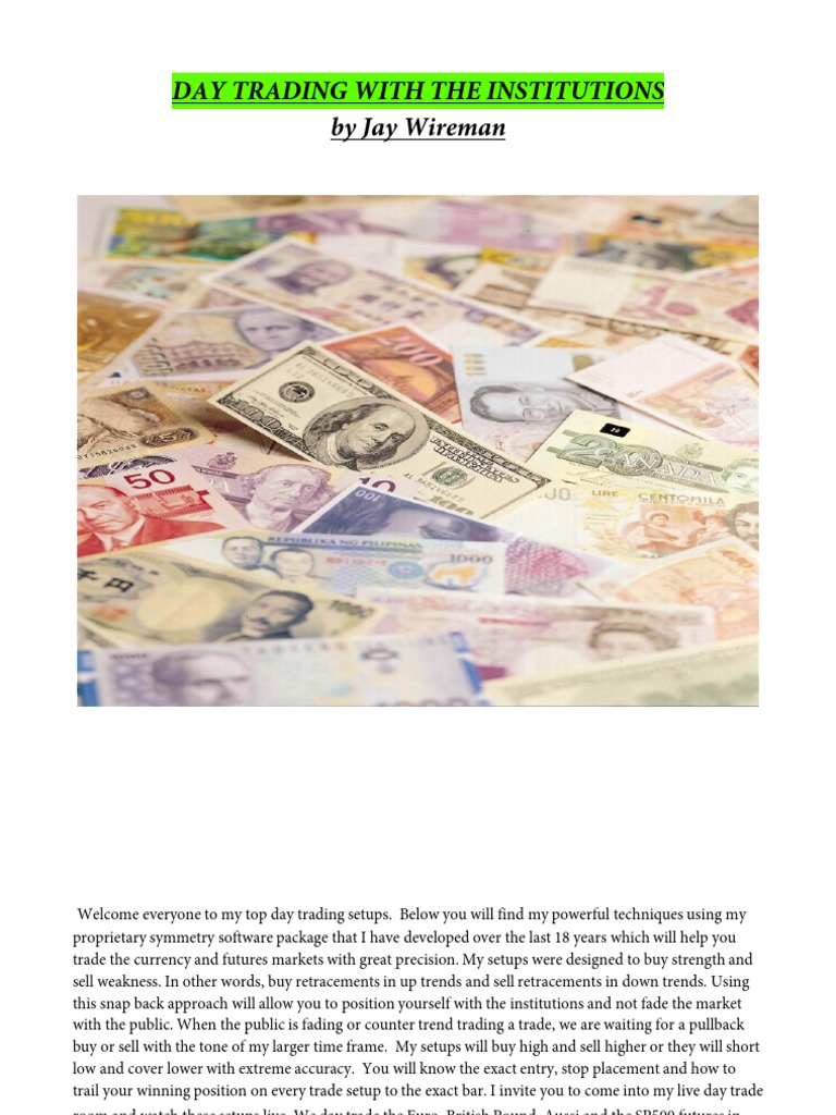 Day Trading Strategies with Symmetry | PDF | Day Trading | Futures Contract