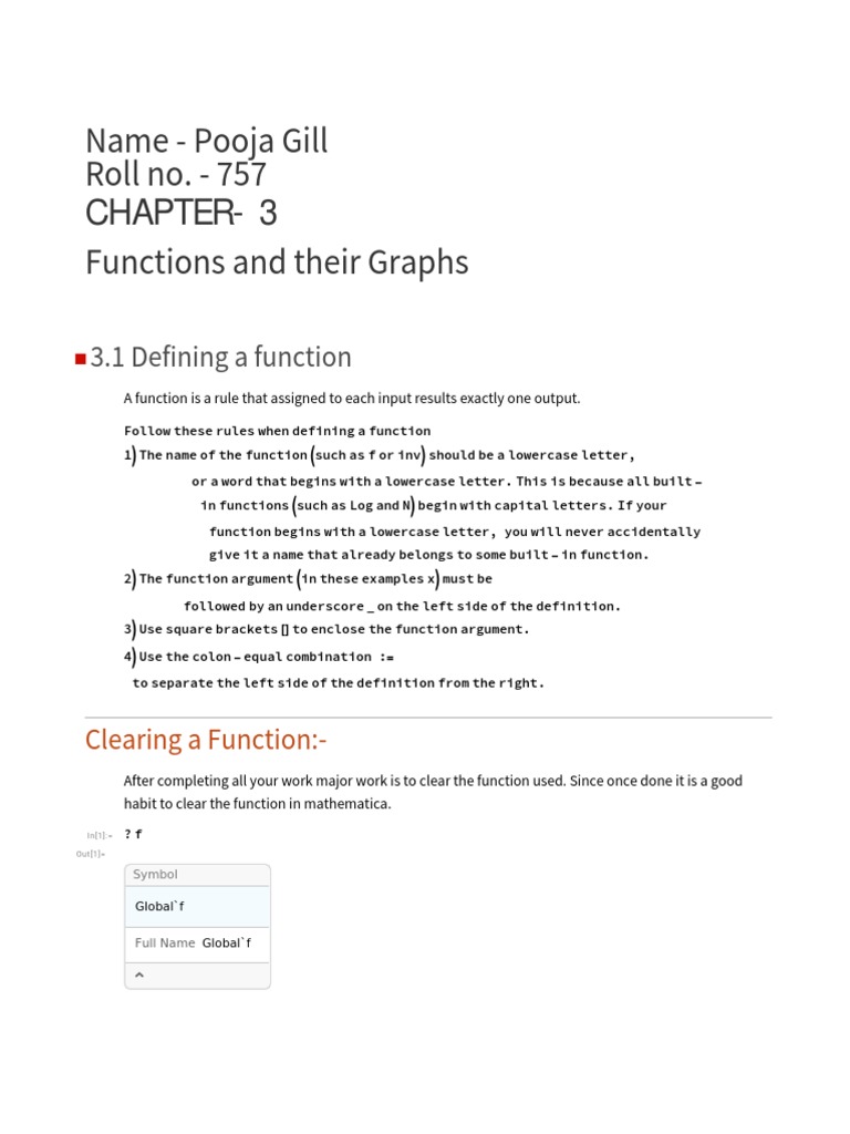 Pooja 757 | PDF | Function (Mathematics) | Elementary Mathematics