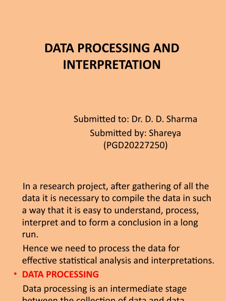 Data Processing Pdf Data Science