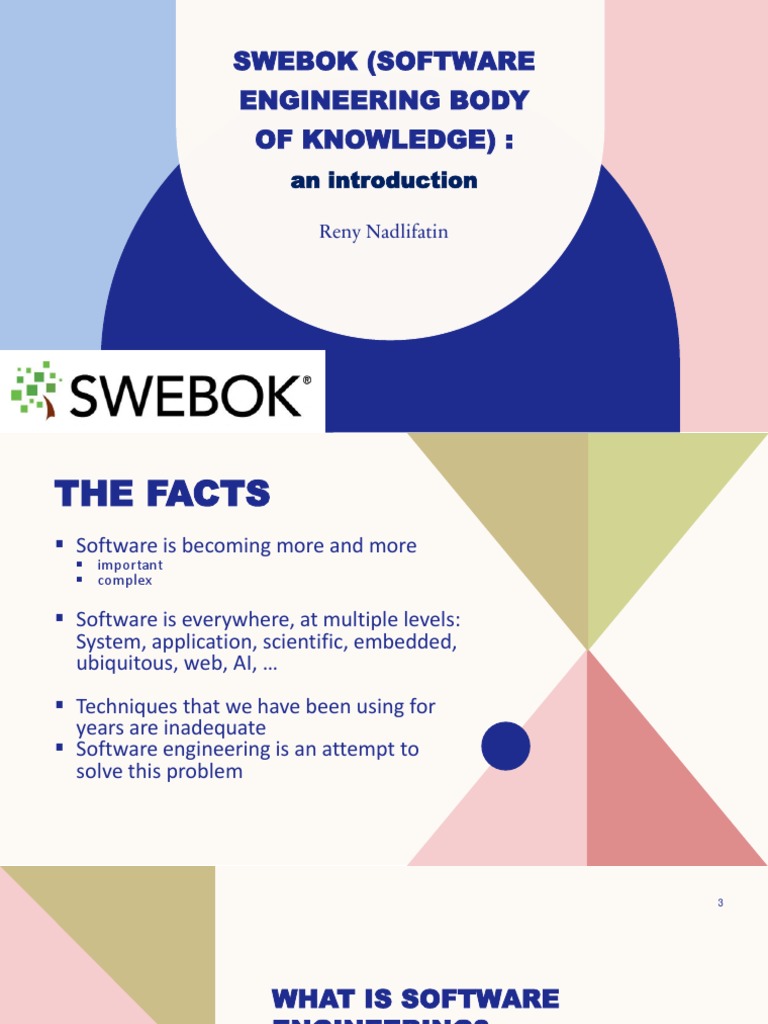 Swebok Introduction Untuk Mahasiswa | PDF | Software Engineering | Engineering