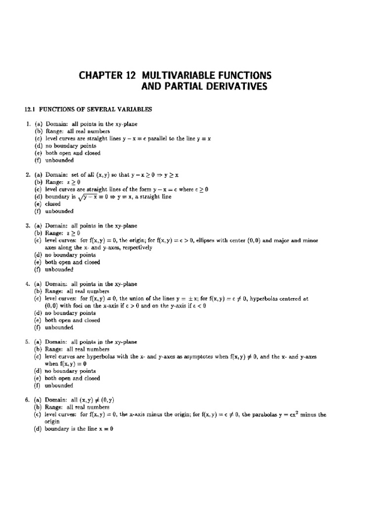 Chapter 12 Solutions Finney | PDF