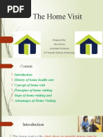 Home Visit Process in Community Nursing | PDF | Nursing | Health Education