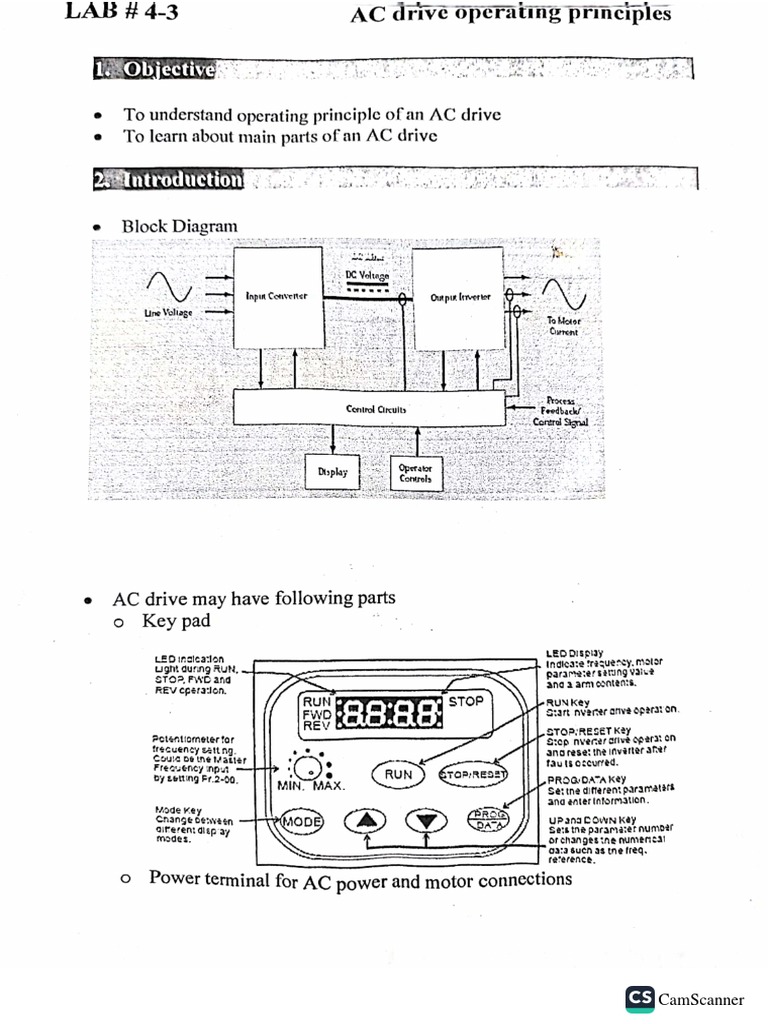 VFD Lab Manual | PDF