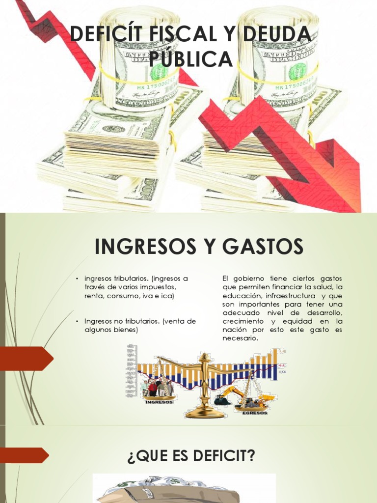 Resumen Déficit Fiscal y Deuda Pública | PDF | Balance presupuestario ...