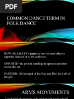 Fundamental Steps in Folk Dance | PDF | Foot | Dances