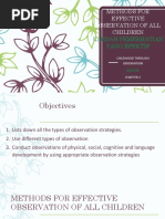 2024 - Baseline Observation Assessment For Grade R | PDF | Learning | Cognition