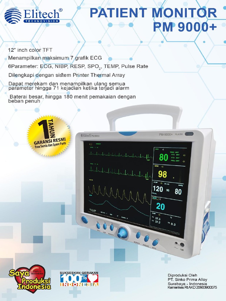 Patient Monitor PM-9000 | PDF