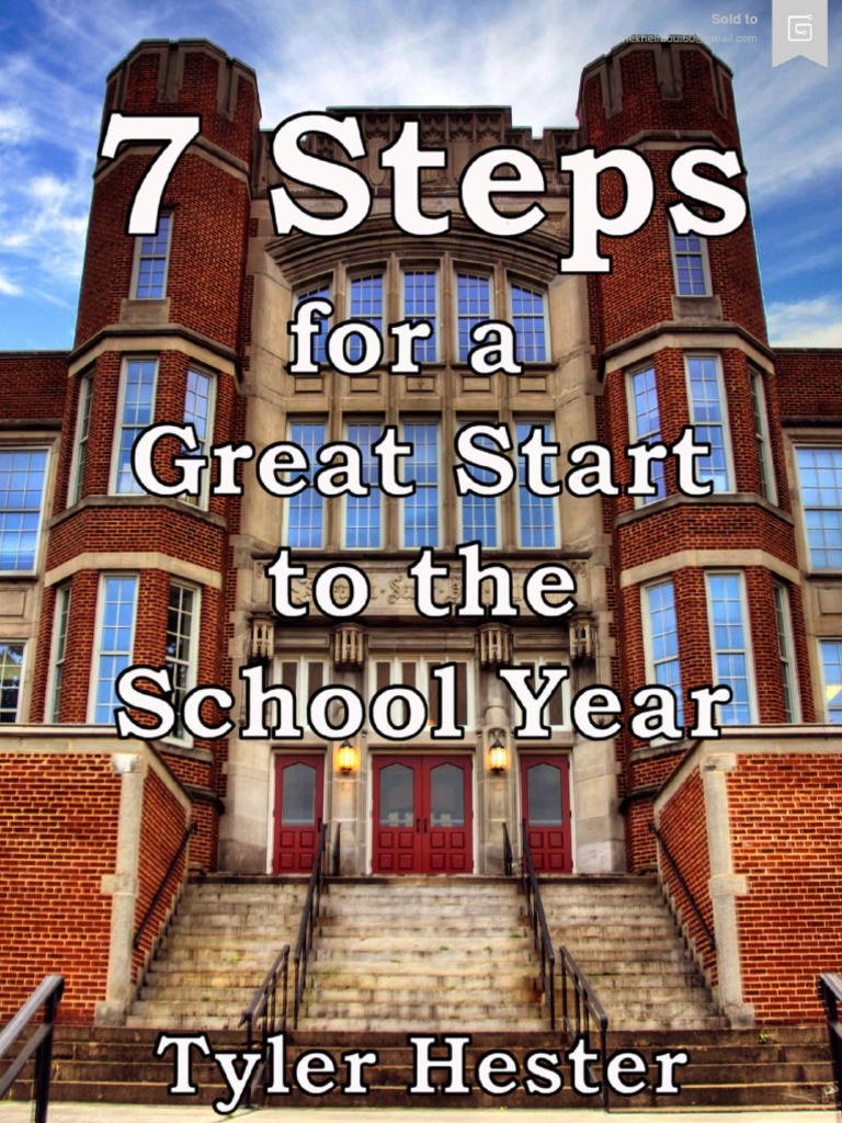 7 Steps For A Great Start To The School Year - May 2020 | PDF ...