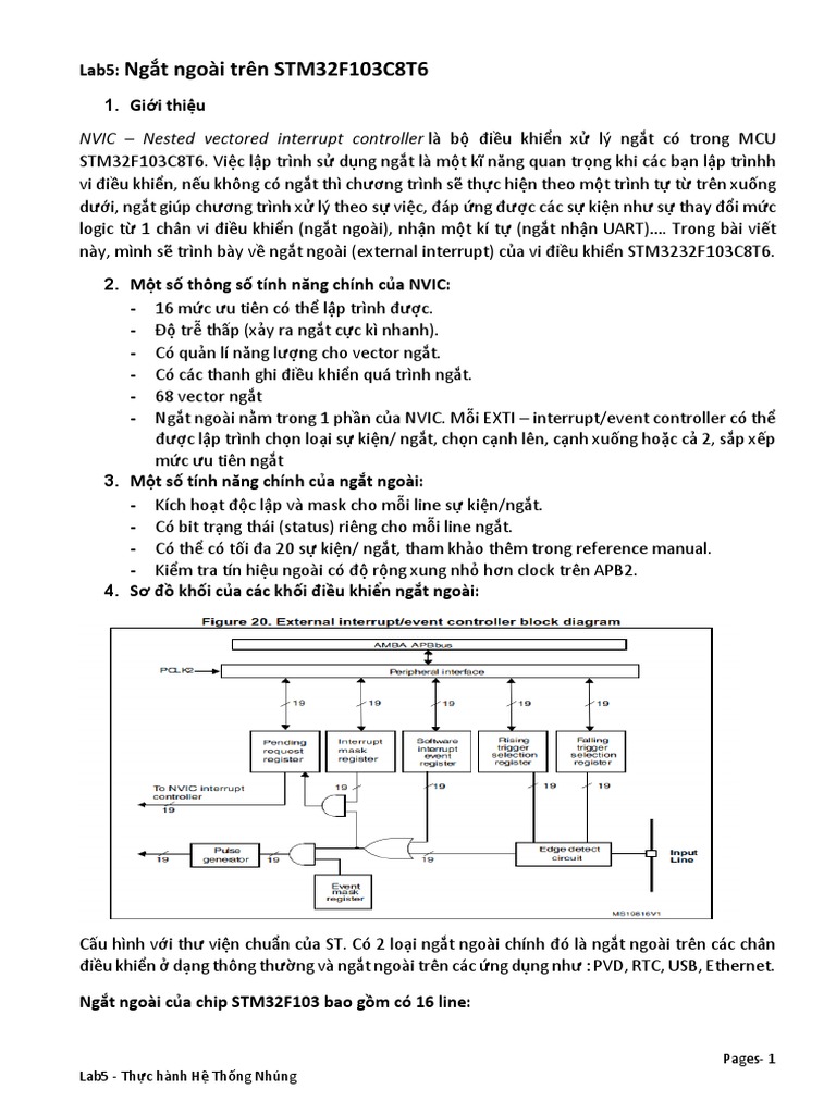 Lab5 EXT INT | PDF