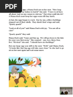 Ugly Duckling Script | PDF | Duck | The Ugly Duckling