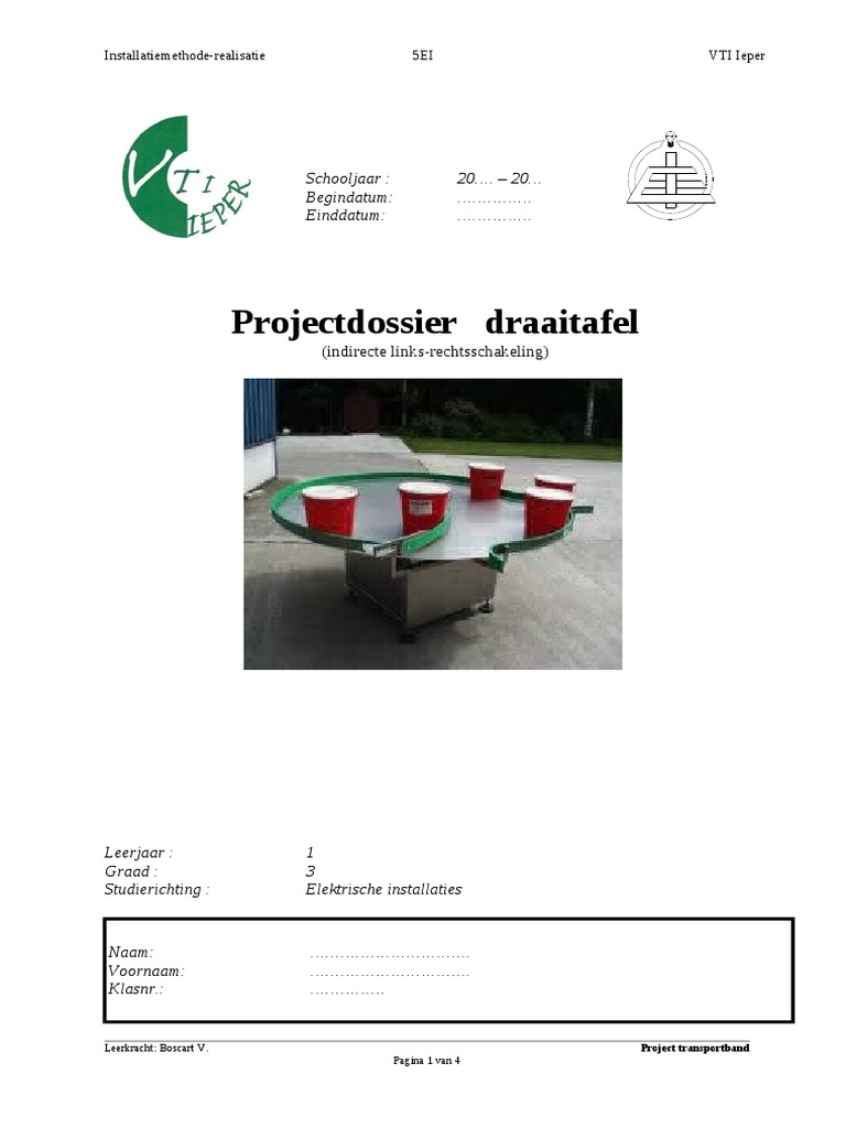 Draaitafel BSO | PDF