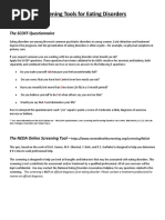 Adolescent Binge Eating Scale ADO-BED Questionnaire | PDF