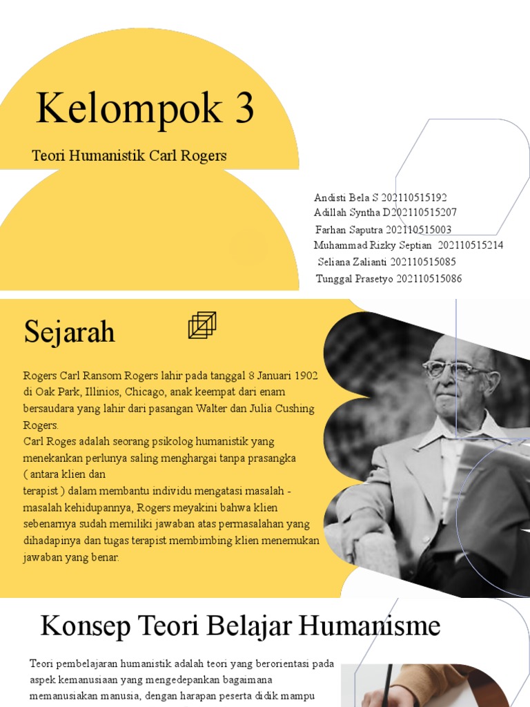 Teori Humanistik Carl Rogers | PDF