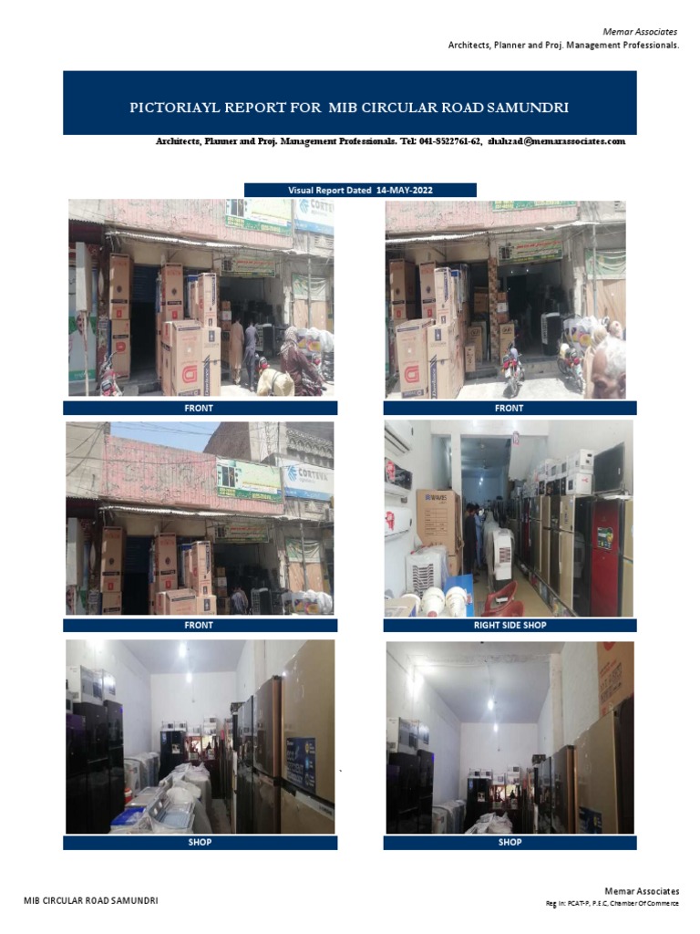 Pictorial Report: MIB Circular Road Samundri | PDF
