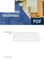 Materi Modul Food and Beverage Service | PDF