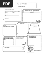 All About Me Book | PDF