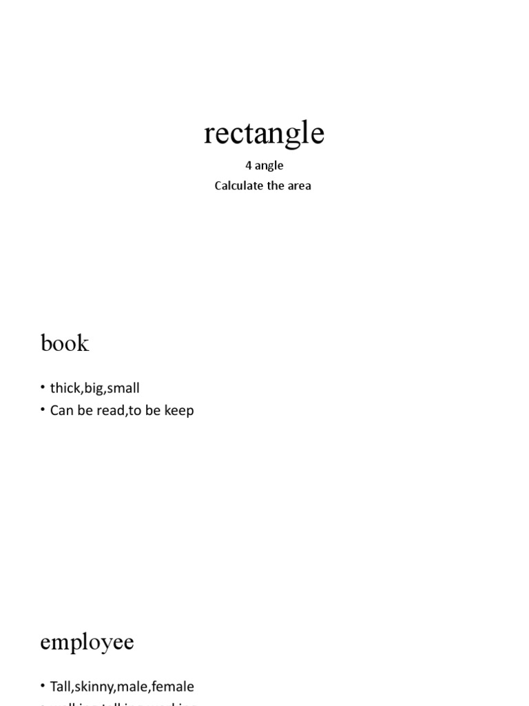Rectangle | PDF