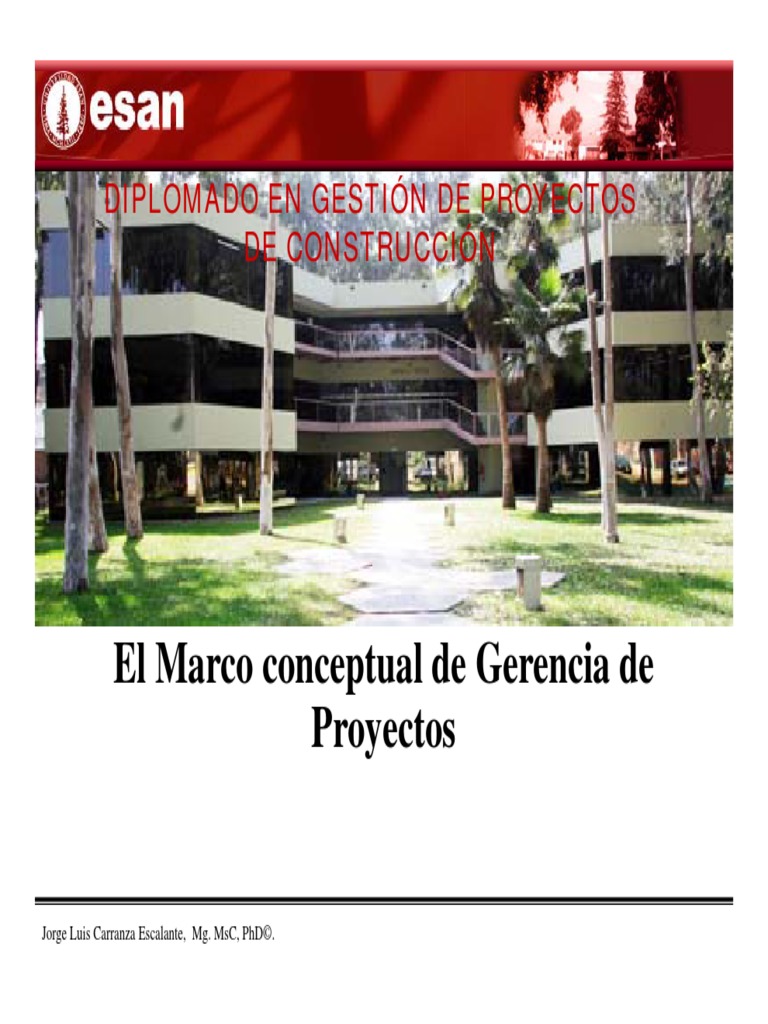 Clase 3 - Procesos de Gestión de Proyectos (Modo de Compatibilidad) | PDF | Planificación ...