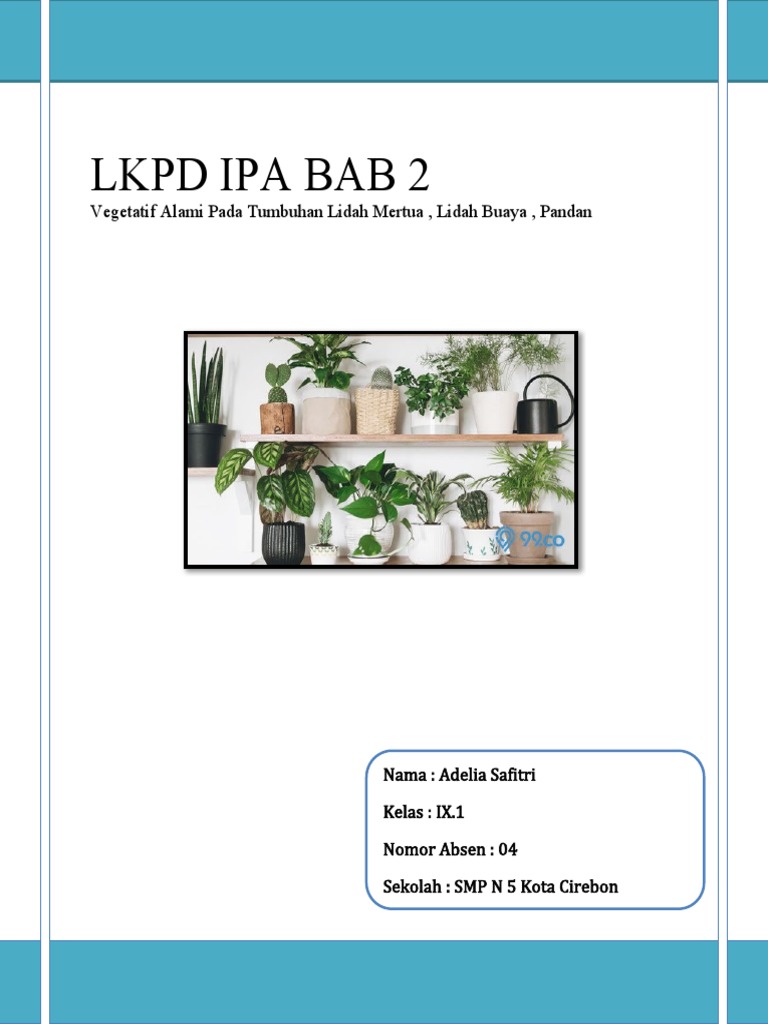 LKPD Ipa Bab 2 Kelas 8 | PDF | Kesehatan Holistik